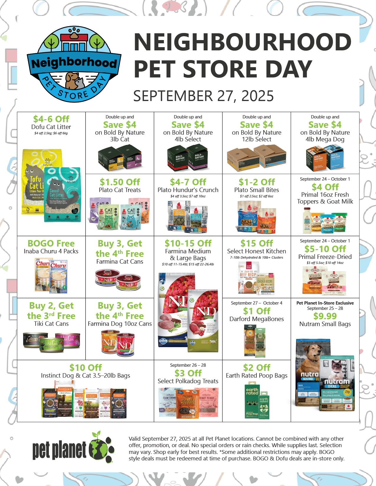 Neighborhood Pet Store Day 2025 - Pet Planet
